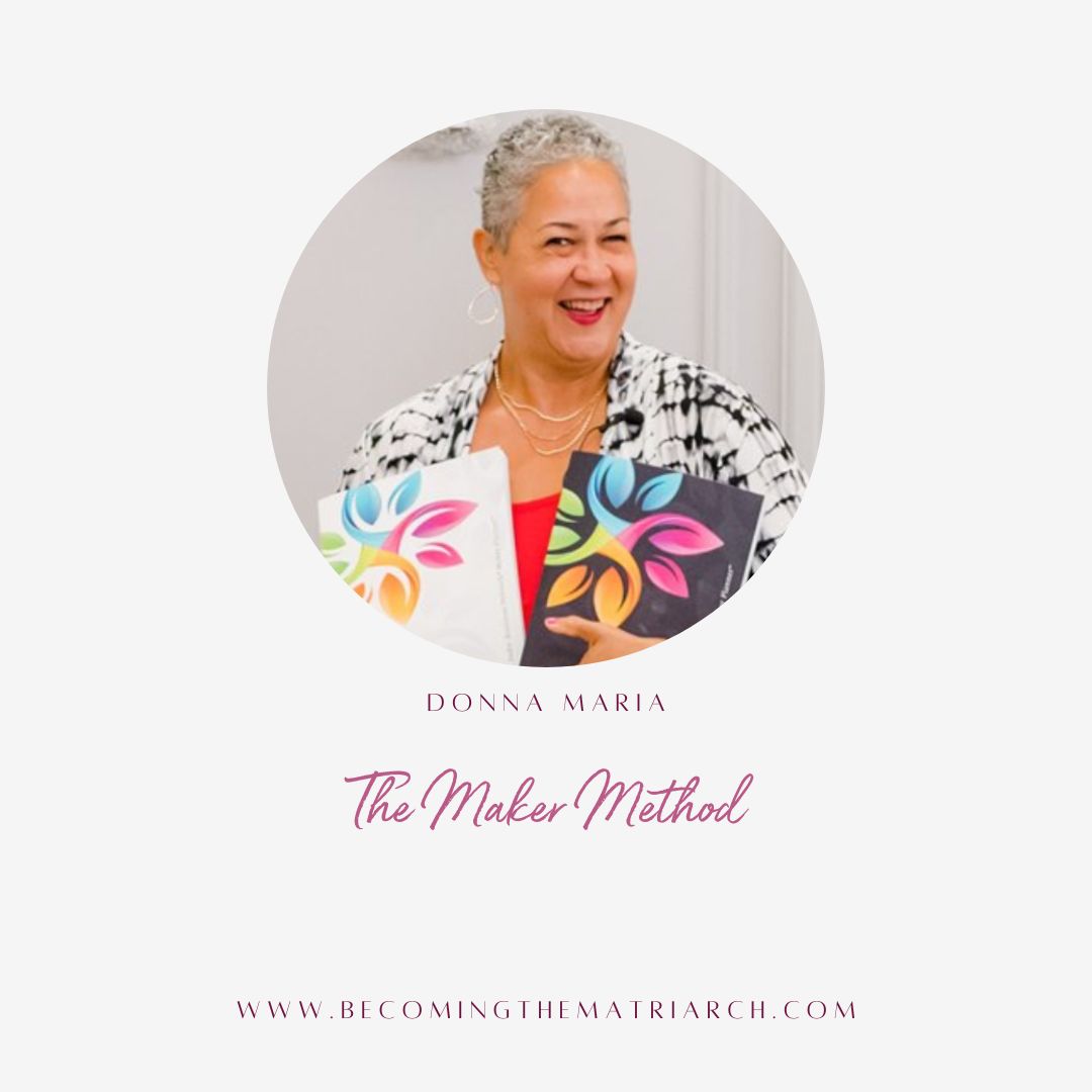 I'm Speaking at Becoming the Matriarch - Donna Maria